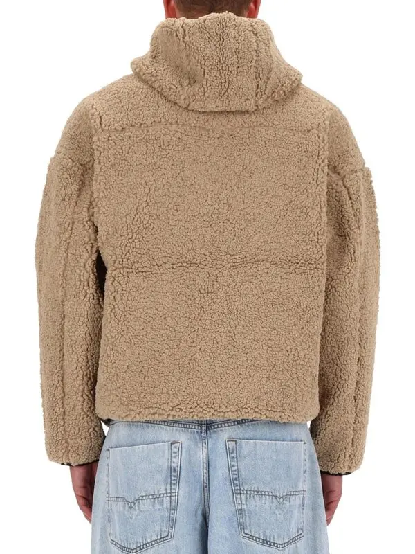 DIESEL® S-zat Fleece Sweatshirt - Cream