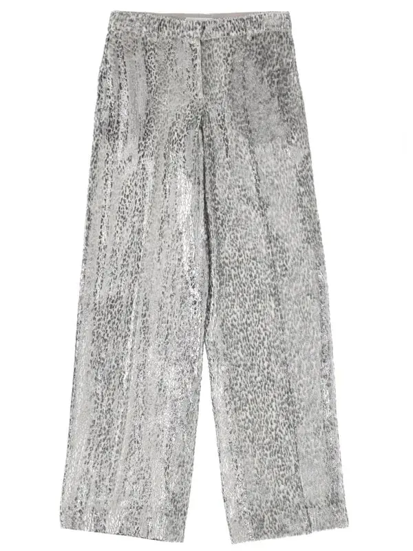Stella McCartney Pants In Fil Coup