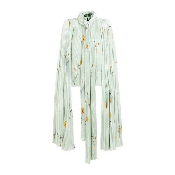 Balenciaga Polyester Blouse - Green