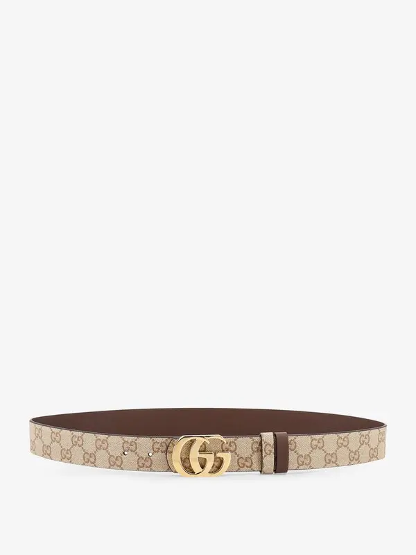 Gucci Gg Marmont Gg Fabric Reversible Belt