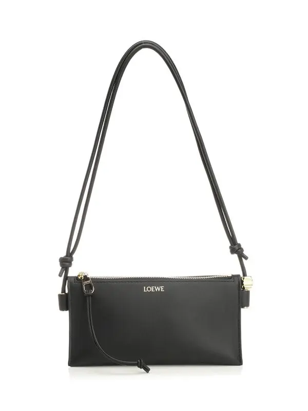Loewe Joya Clutch Bag - Black