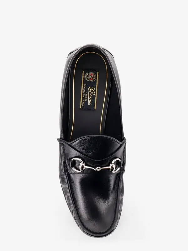 Gucci Lugano Leather Loafers