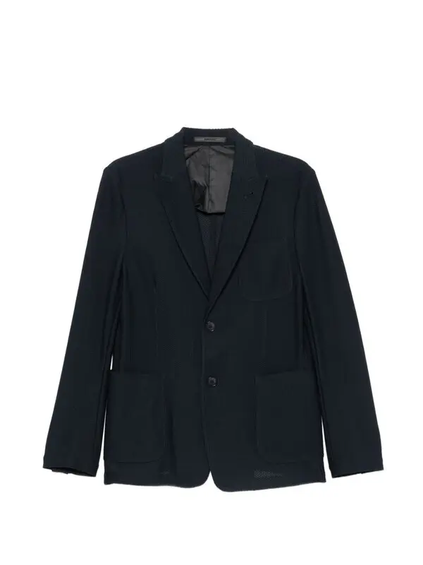 Giorgio Armani Icon Single-breasted Blazer Jacket