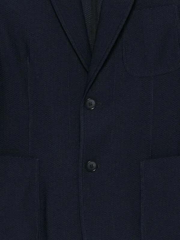 Giorgio Armani Icon Single-breasted Blazer Jacket - Multicolor