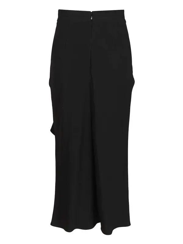 Givenchy Crêpe Cady Midi Skirt - Black