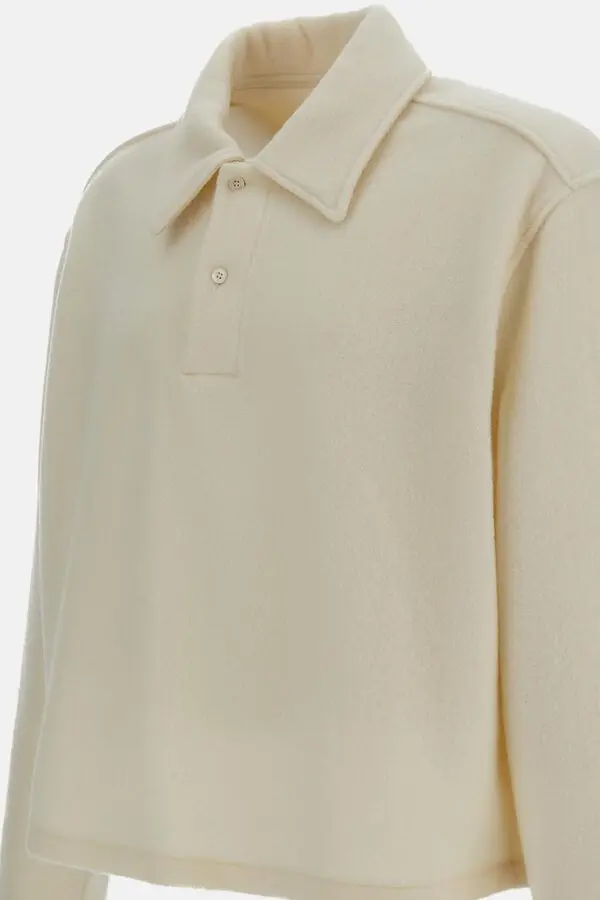 RIER Wool Fleece Polo - Multicolor