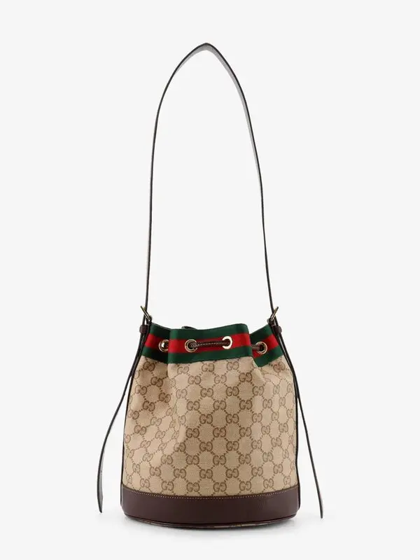 Gucci Venice Gg Fabric Bucket Bag