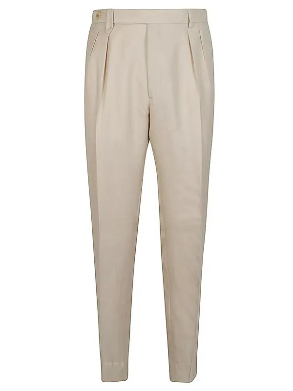 Brioni Silk And Cashmere Trousers - Multicolor
