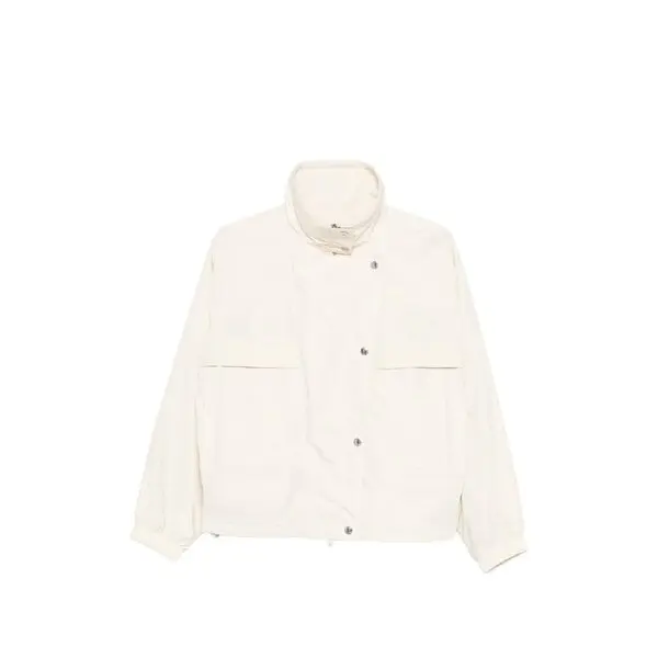 YVES SALOMON Neutrals Jackets Bomber Jackets - Cream