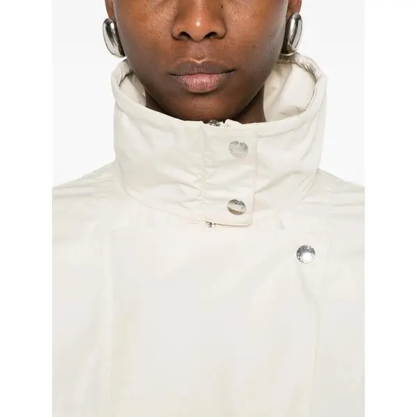 YVES SALOMON Neutrals Jackets Bomber Jackets - Cream