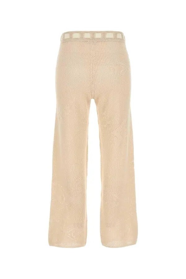 BODE Beige Crochet Pant