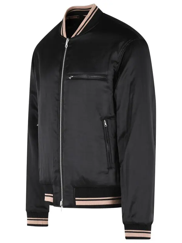 Dries Van Noten Volker Reversible Bomber Jacket - Pink