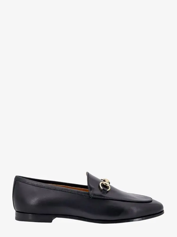 Gucci Leather Jordaan Loafers - Black