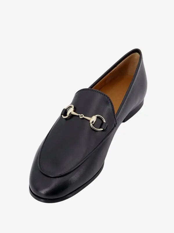 Gucci Leather Jordaan Loafers - Black