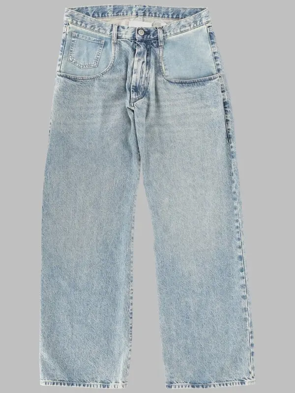 MAISON MARGIELA Jeans A Gamba Dritta - Blue