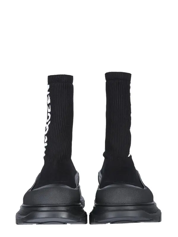 Alexander McQueen Tread Slick Boot - Black