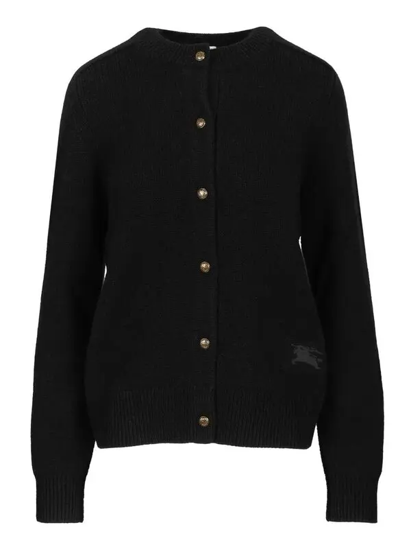 Burberry Cashmere Cardigan - Black
