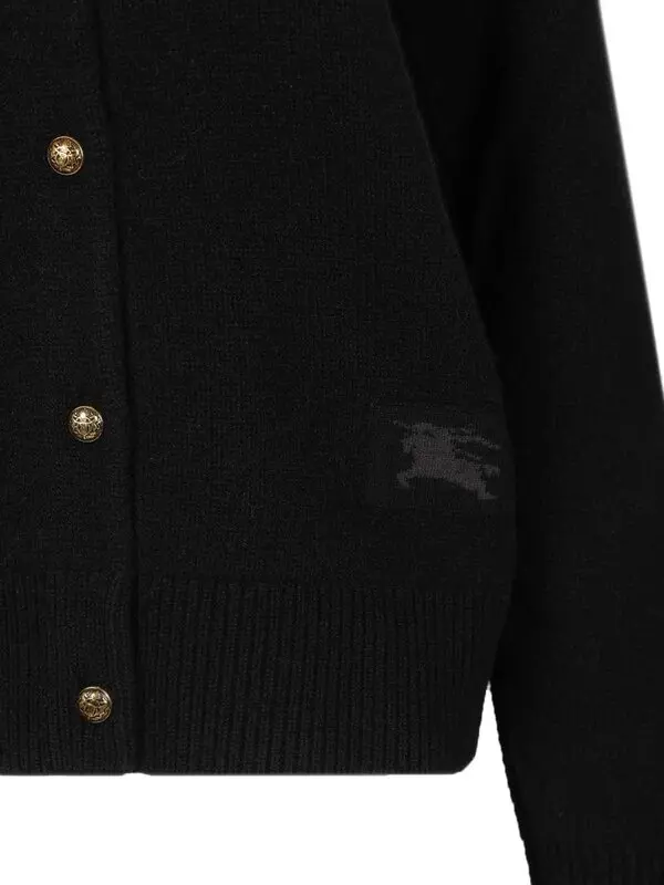 Burberry Cashmere Cardigan - Black