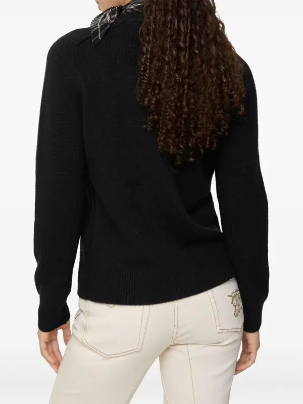 Burberry Cashmere Cardigan - Black