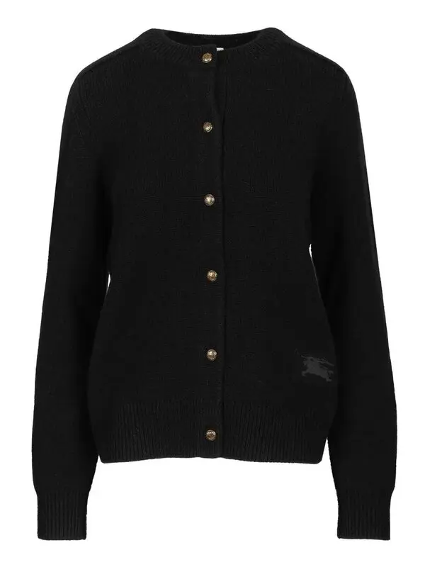 Burberry Cashmere Cardigan - Black