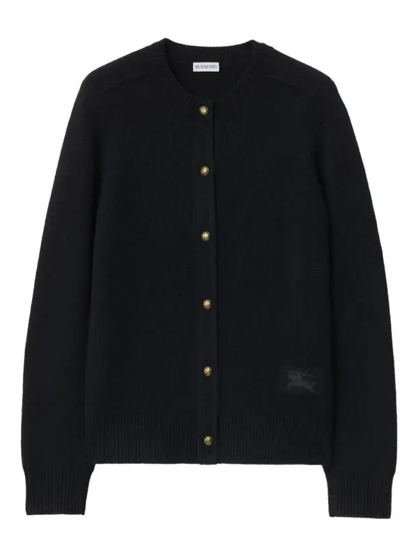 Burberry Cashmere Cardigan - Black
