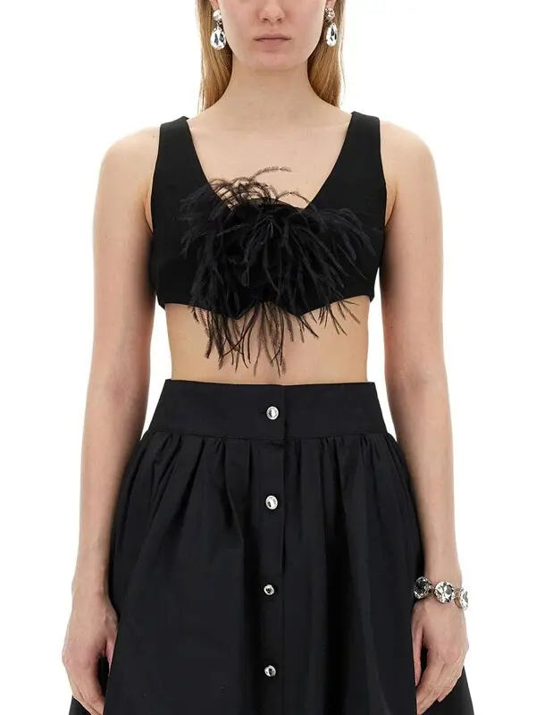 Moschino Vests With Rose