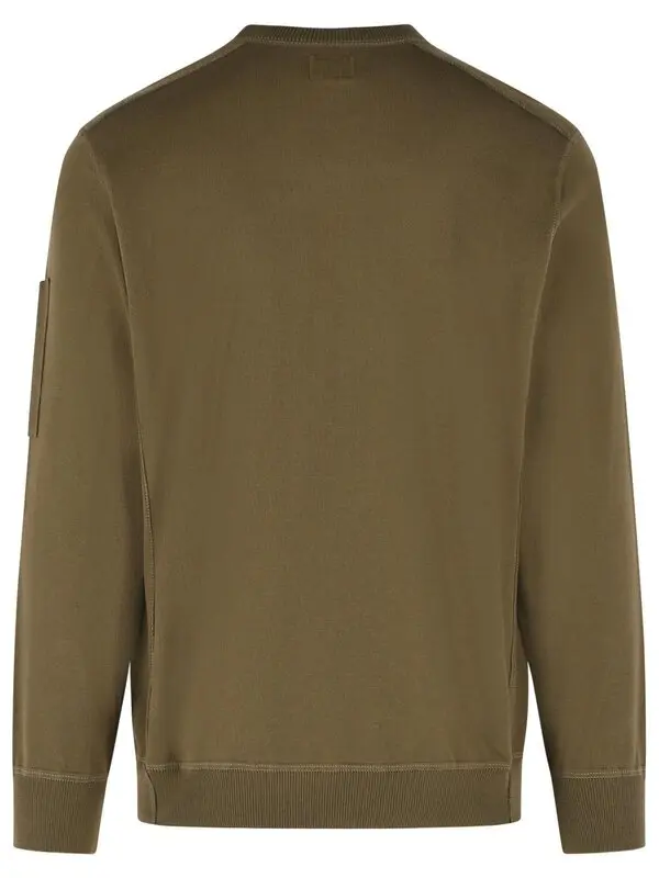 C.P. COMPANY Cotton Sweater - Green
