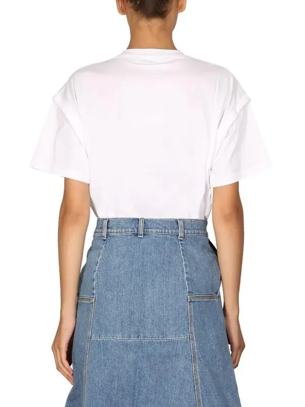 Stella McCartney Crystal Logo T-shirt