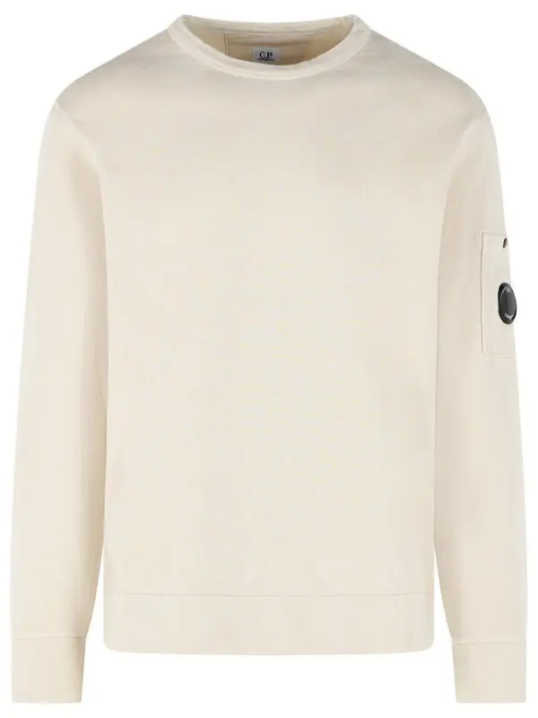 C.P. COMPANY Beige Cotton Sweatshirt