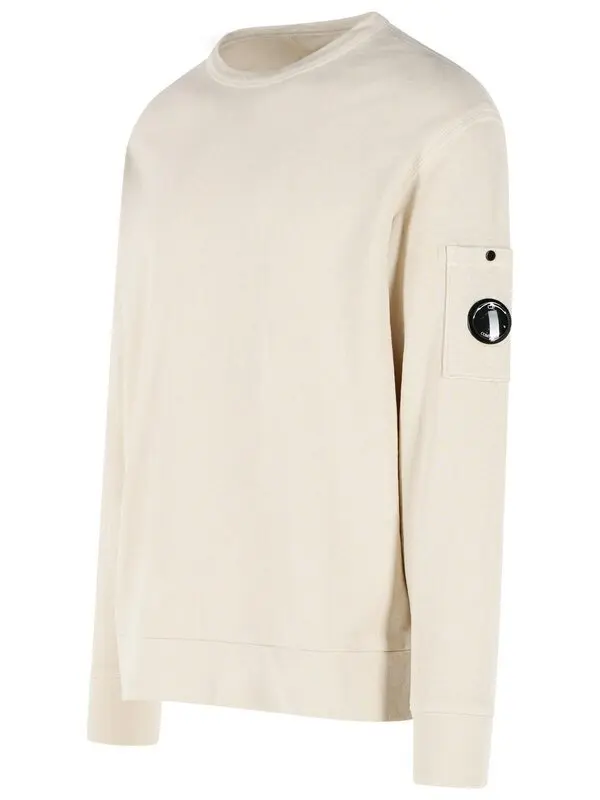 C.P. COMPANY Beige Cotton Sweatshirt