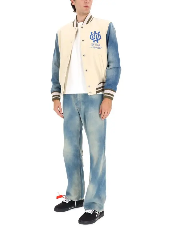Off-White Gothic Wool Denim Jacket