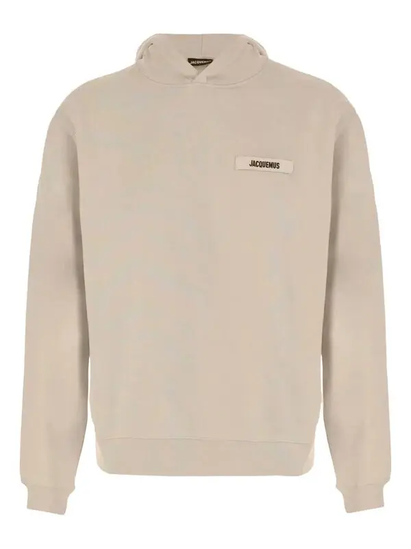 Jacquemus Le Hoodie Gros Grain Cotton Hoodie - Multicolor