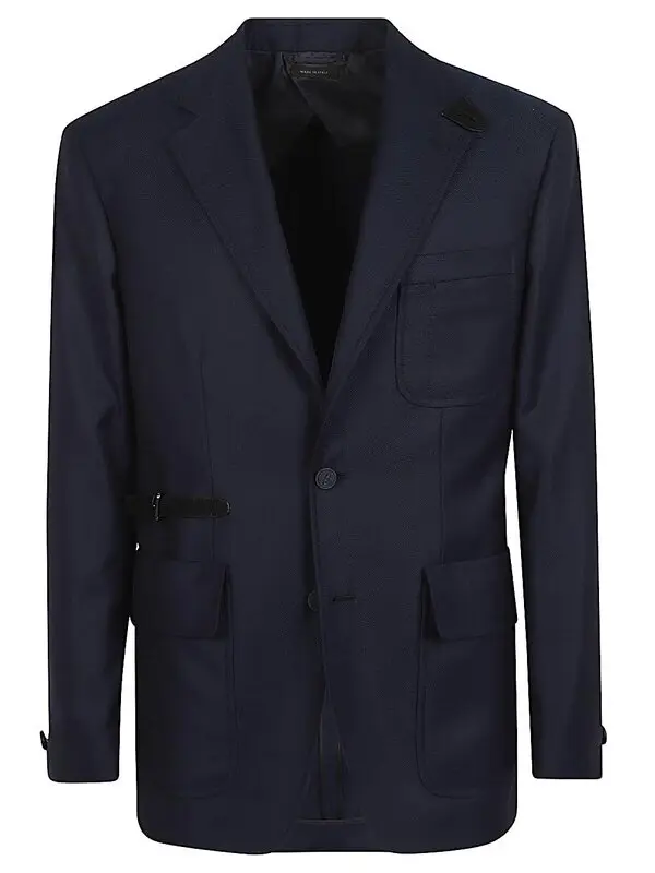Brioni Cotton Blouson Jacket - Multicolor