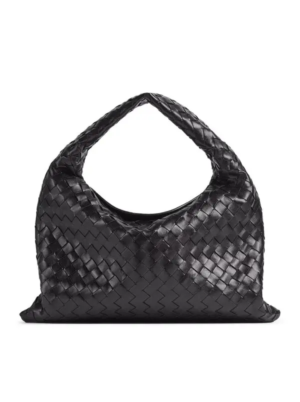 Bottega Veneta Hop Bag - Black