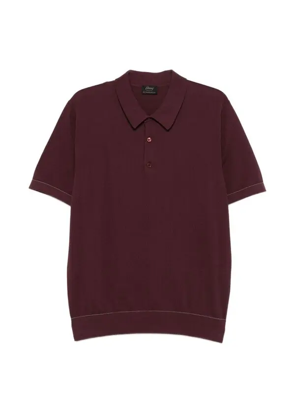 Brioni Cotton Polo Shirt - Multicolor