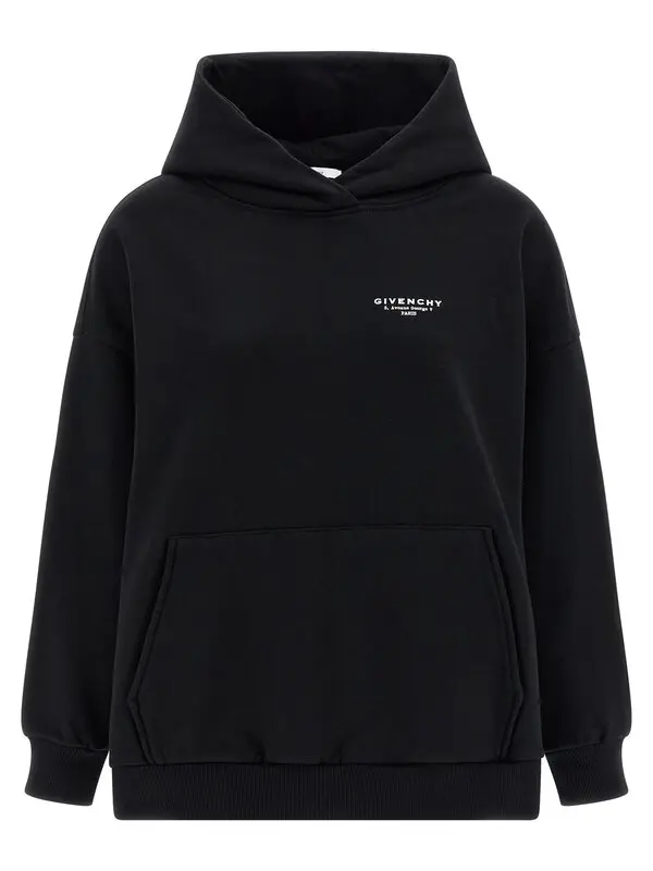 Givenchy Logo Print Hoodie - Multicolor