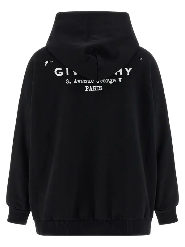 Givenchy Logo Print Hoodie