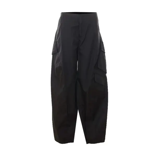 Alaïa Taffeta Cargo Pants - Black