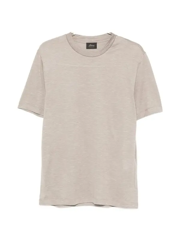 Brioni Silk And Cashmere Blend T-shirt