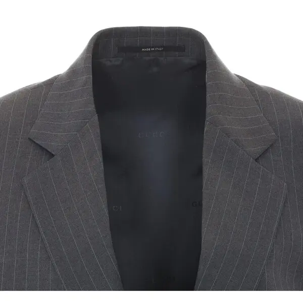 Gucci Pinstripe Wool Jacket