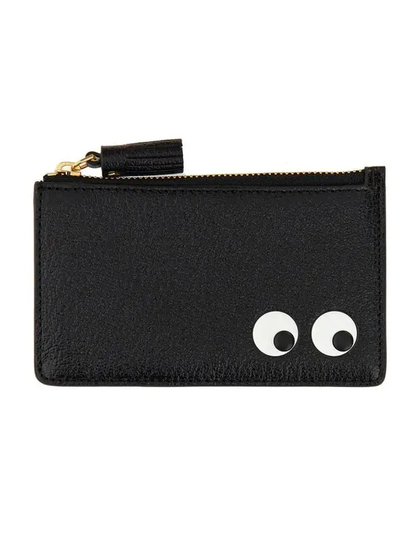 ANYA HINDMARCH Portacarte Eyes - Black