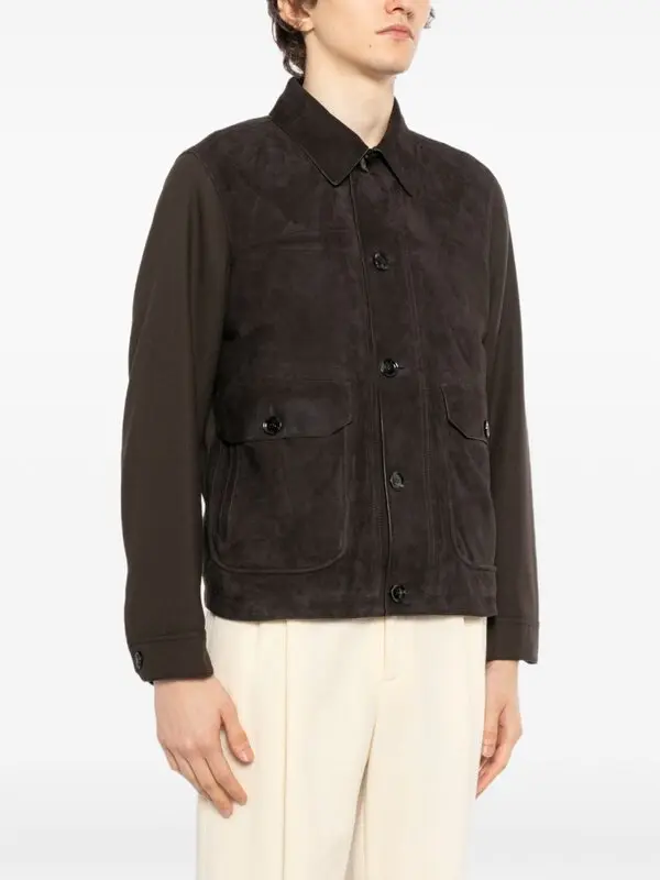 Brioni Suede Leather Jacket