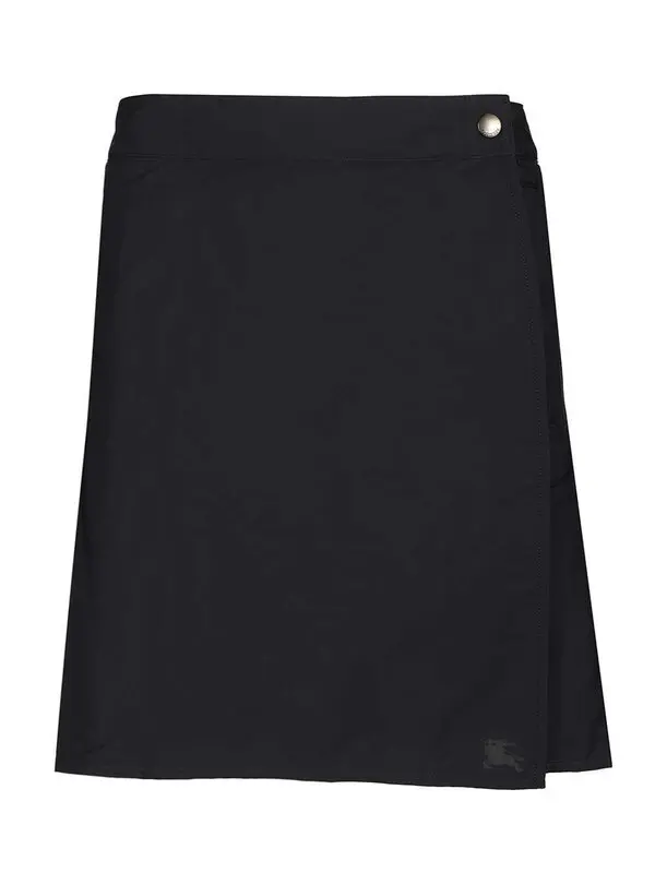 Burberry Pleated Mini Skirt - Blue
