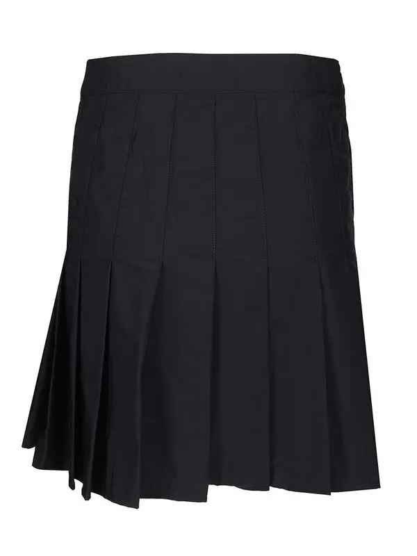 Burberry Pleated Mini Skirt - Blue