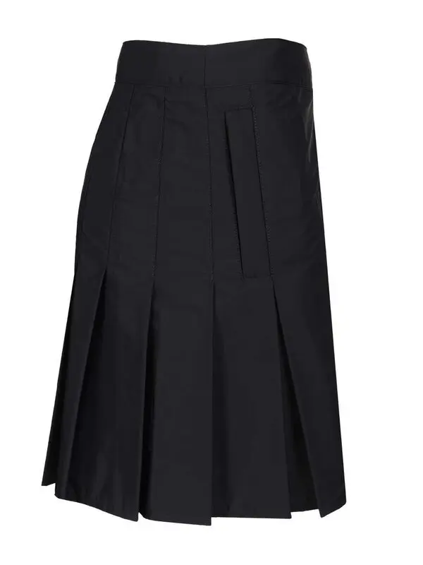Burberry Pleated Mini Skirt - Blue