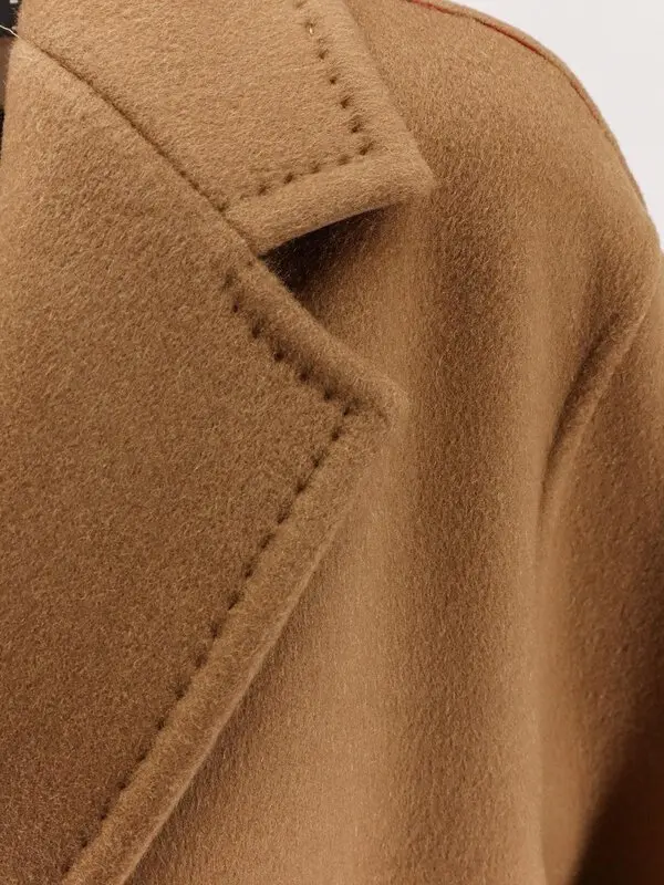 Max Mara Ardenne Cashmere Coat - Multicolor