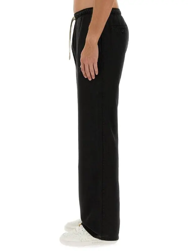 Palm Angels Pants With Logo