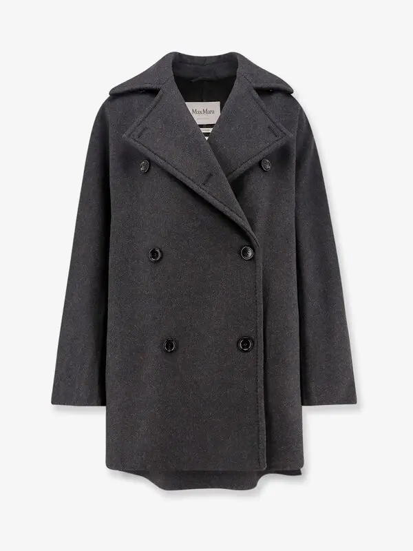 Max Mara Asturie1234 Oversize Virgin Wool And Cashmere Coat - Multicolor
