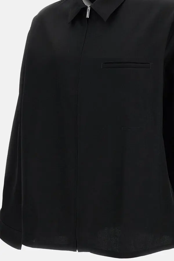 Jacquemus La Chemise Mecano Zipped Shirt