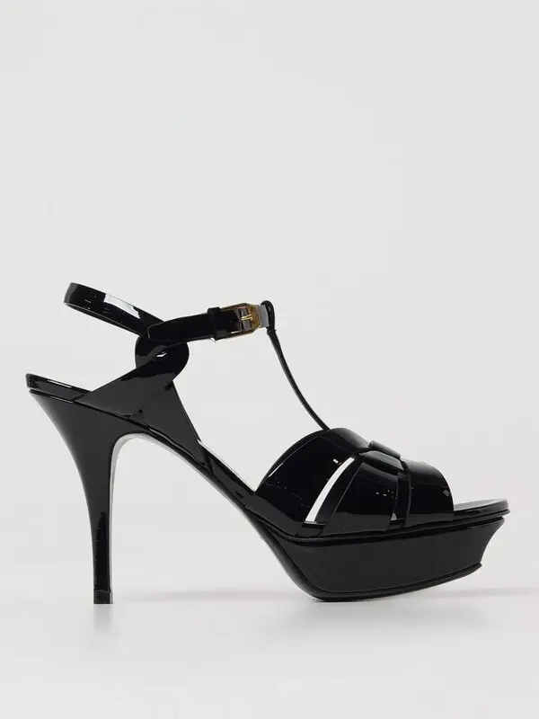 Saint Laurent Heeled Sandal - Black